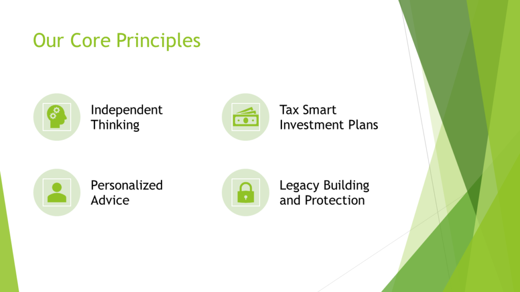 Our Core Principles - FPS Financial Planning Services